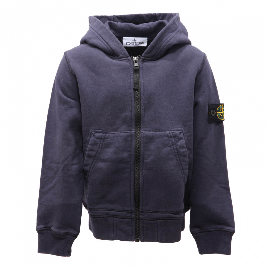 7560AO felpa bimbo STONE ISLAND JUNIOR boy sweashirt blue 7560AO felpa bimbo STONE ISLAND JUNIOR boy sweashirt blue